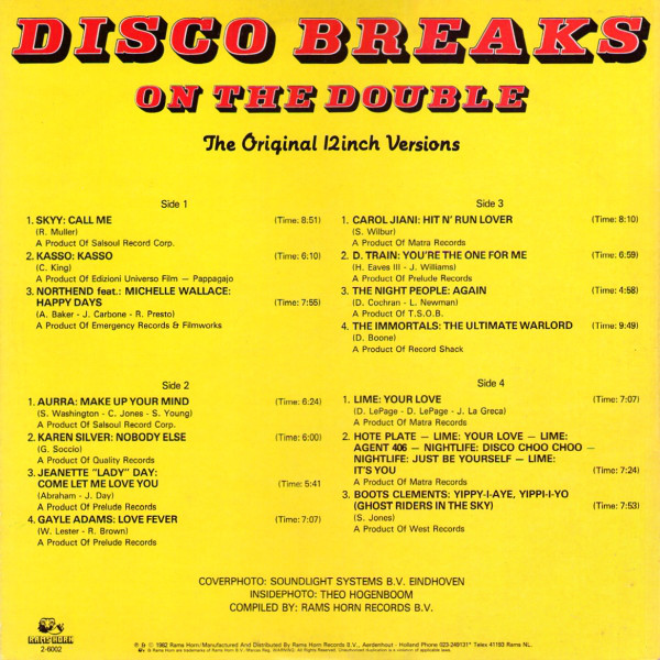 July 24, 1982: Kool & The Gang, Patrick Boothe, Keni Burke, Sharon Redd ...